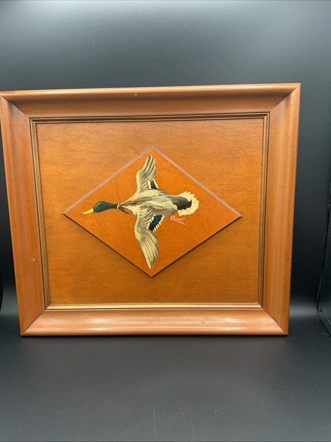 PAIR OF VINTAGE Hand Painted Mallory Duck Paintings Unsigned £230.33 ...