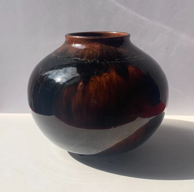 BARBARA MASON (20TH Century, Australian) Fantastic Pottery Glazed Vase ...
