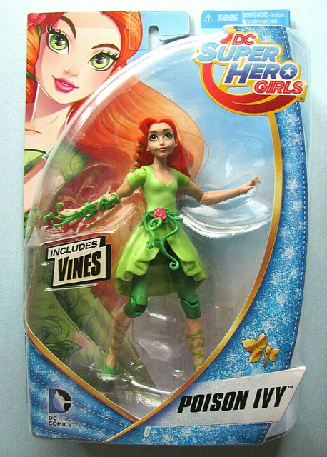 DC SUPER HERO Girls Poison Ivy NEW NISP Mattel 2015 ~6” Action Figure ...