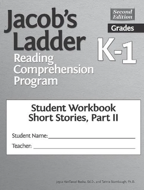 JACOB'S LADDER READING Comprehension Program: Grades K-1, Student ...