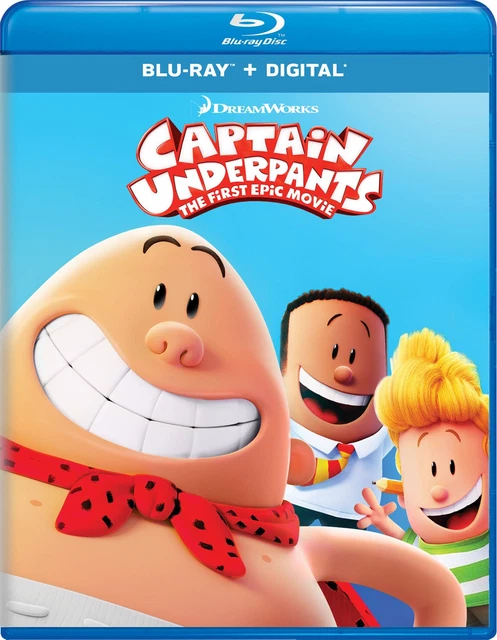 CAPTAIN UNDERPANTS: THE First Epic Movie (Blu-ray) Kevin Hart (US ...