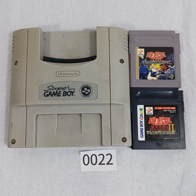 NINTENDO SUPER FAMICOM SFC Super Gameboy GB Lot of 2 Yu-gi-oh! Tested ...