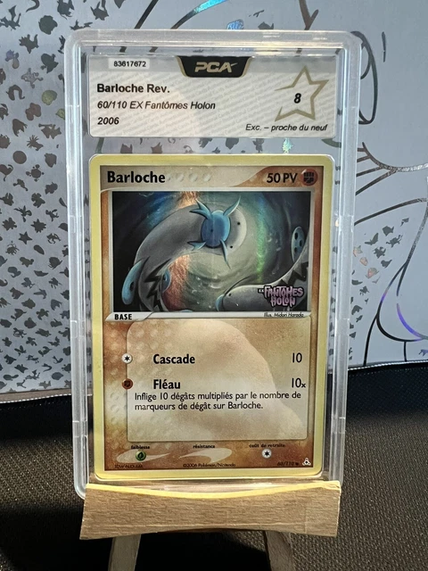 CARTE POKÉMON BARLOCHE reverse 60/110 PCA 8 EX FANTÔMES HOLONS EUR 30 ...