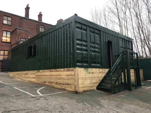 40FT X 16FT Shipping Container - Modular Workshop Office Food ...