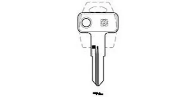 SILCA MER35R KEYBLANKS-BOX Of Fifty-Meroni-Suits Cyberlock,Key Blank ...