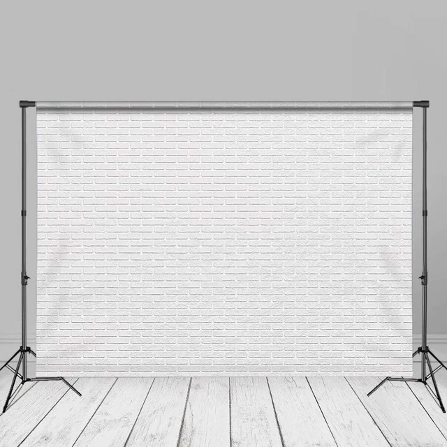 PAINTED WHITE BRICK Wall Photoshoot Studio Backdrop $37.90 - PicClick AU