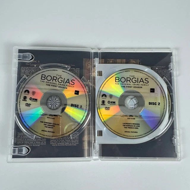 THE BORGIAS : Complete Seasons 1, 2 and 3 (DVD 2013 11 discs) Region 4 ...