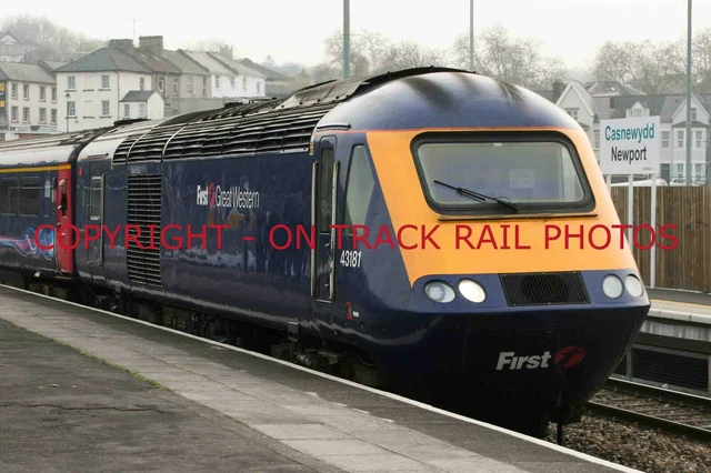 UK RAILWAY PHOTOGRAPH Of Class 43 Hst 43181. Rm43H-544 £1.70 - PicClick UK