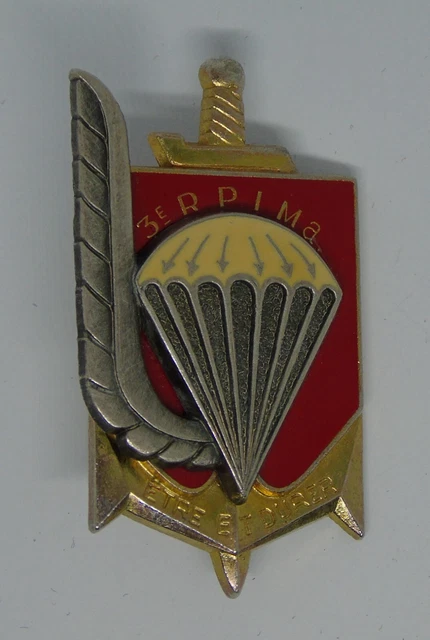 FRENCH ARMY 3RD Marine Infantry Parachute Regiment Pocket Badge 3 RPIMa ...