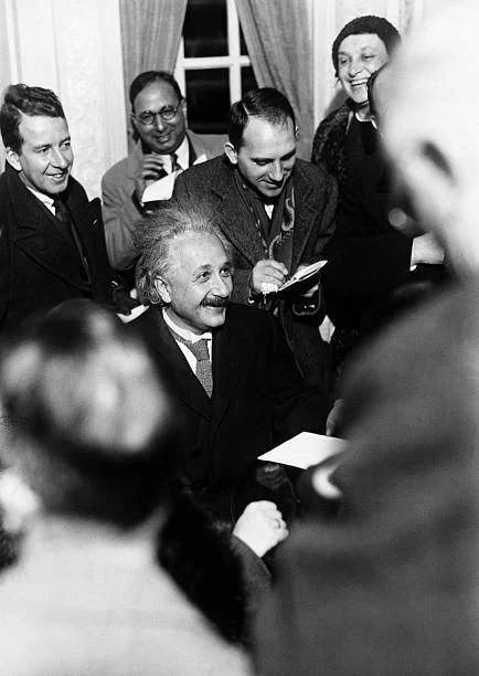 AN UNUSUAL STUDY Of Professor Albert Einstein, Famous German Physi- Old ...
