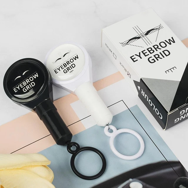 POSITIONING LINE EYEBROW Tattoo Line Black/White Ink Brow Marker String ...