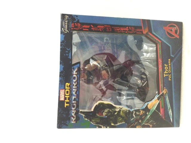 MARVEL GALLERY THOR: Ragnarok Movie Thor Pvc Diorama Diamond Select ...