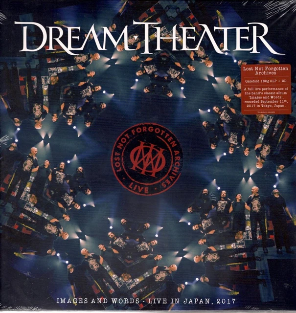 DREAM THEATER LOST Not Forgotten Archives: Images and Words – Live In Japan EUR 19,15 - PicClick IT