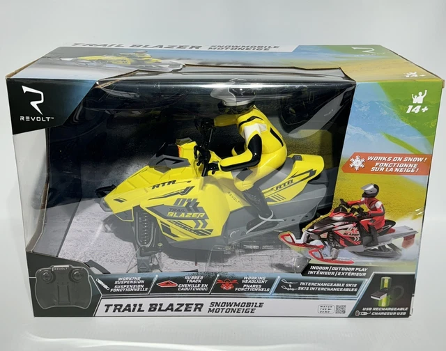 SYMA REVOLT TRAIL Blazer RC Snowmobile Yellow Indoor Outoor $263.40 ...
