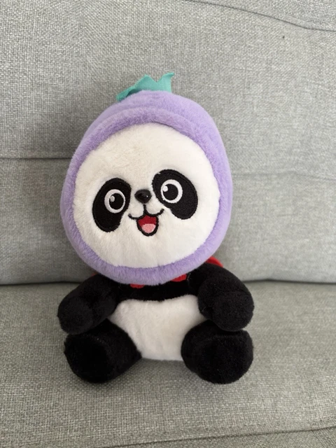 HAIDILAO PANDA PLUSH Toy Cute Eggplant Costume Soft Stuffed Animal ...