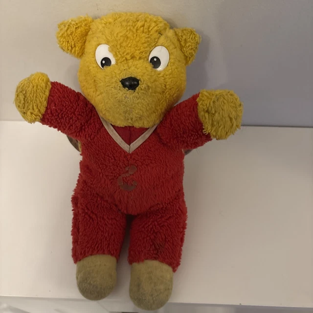 VINTAGE SUPERTED PLUS 1980’s 8” Super Ted Bear £11.12 - PicClick UK