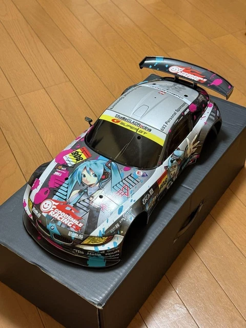 HATSUNE MIKU BMW Z4 Studie Glad Body Kit & Tires 1/10 Scale Rc Car ...