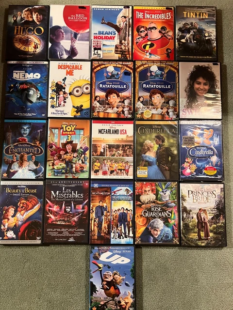 DVD'S ASSORTED MOVIES G and PG ONLY; Lot of 21- VERY GOOD condition (a ...
