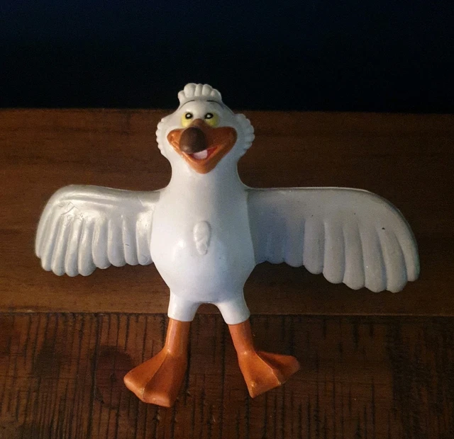 DISNEY PRINCESS ARIEL The Little Mermaid Scuttle Seagull Figure Toy 3.5 ...