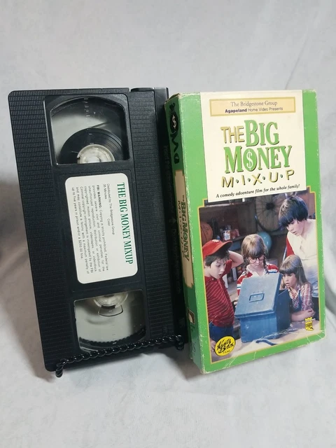 THE BIG MONEY Mix Up Kids RARE VHS Dove Comedy Kuntz Bros Inc AGAPELAND ...