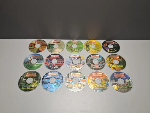 COMPUTER BILD SPIELE CD-ROM - GROßE AUSWAHL VON ÜBER 100 STÜCK - ALLE ...