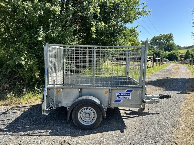 IFOR WILLIAMS GD64 Mesh / Cage Sided Trailer With Ramp £1,689.68 ...