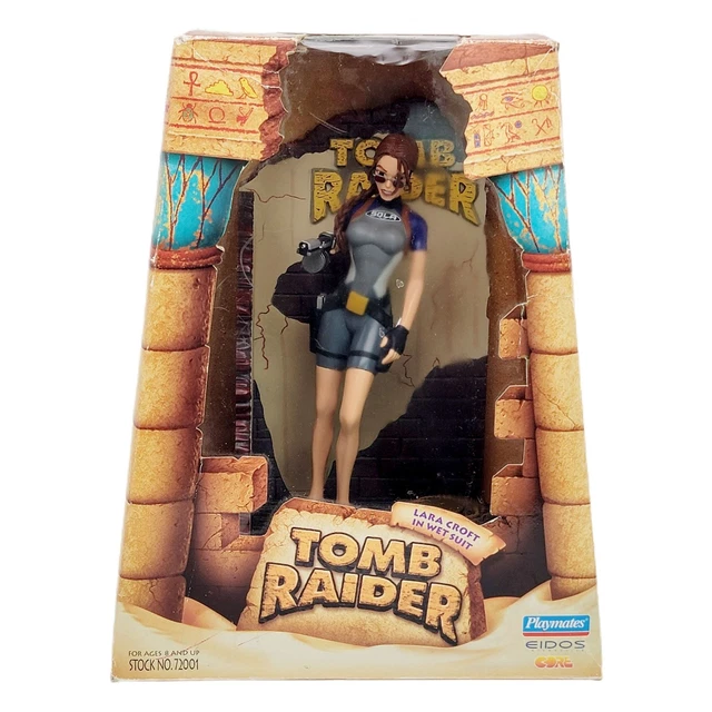 TOMB RAIDER LARA Croft In Wetsuit Playmates Articulated Figure 1998 EUR ...