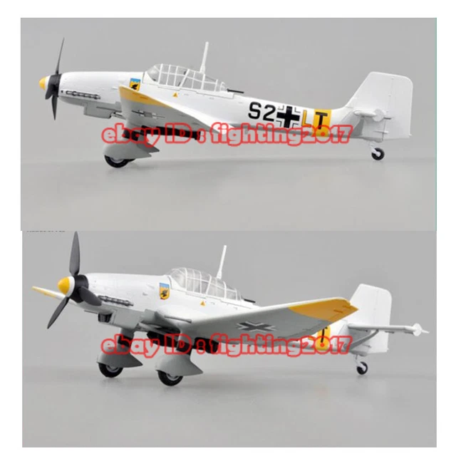 EASY MODEL GERMAN WW2 Junkers Ju87 Stuka Dive Bomber Plane Aircraft ...