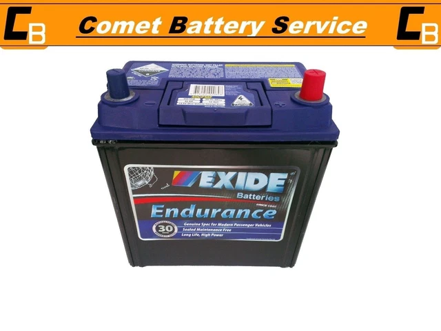 EXIDE ENDURANCE 40CPMF Car Battery For Honda Civic Jazz Mazda E1800 ...