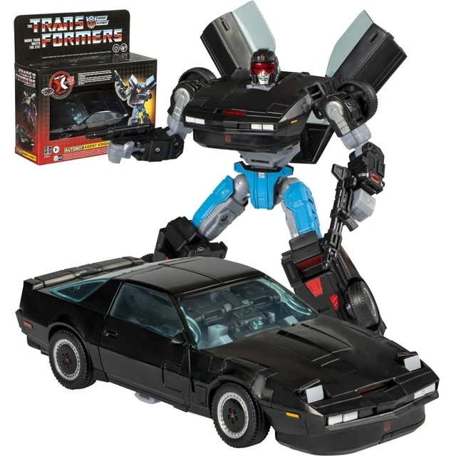 ACTION FIGURE TRANSFORMERS Supercar Kitt Autobot Agent Knight £101.32 ...