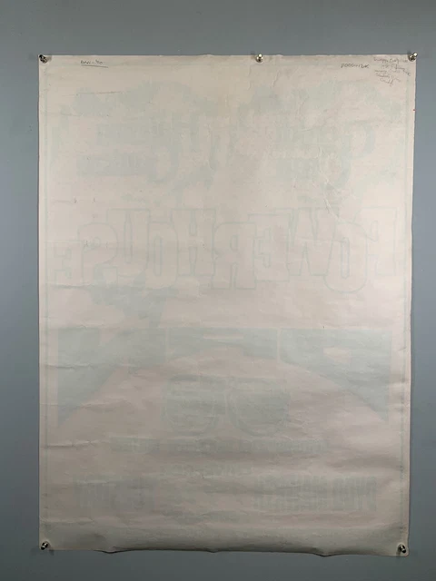 AFFICHE NWOBHM POWERHOUSE Dumpys Rusty Nuts DRN Promo Original Cardiff ...