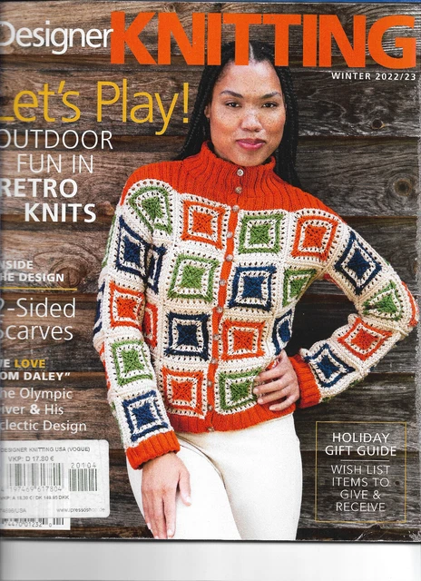 DESIGNER KNITTING,US KULT Strickmagazin, Engl., fast neu, NP 17,90 ...