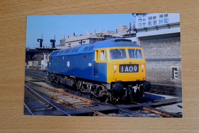 CLASS 47 NO D1552 (47436) Diesel Locomotive Liverpool Street Photograph ...