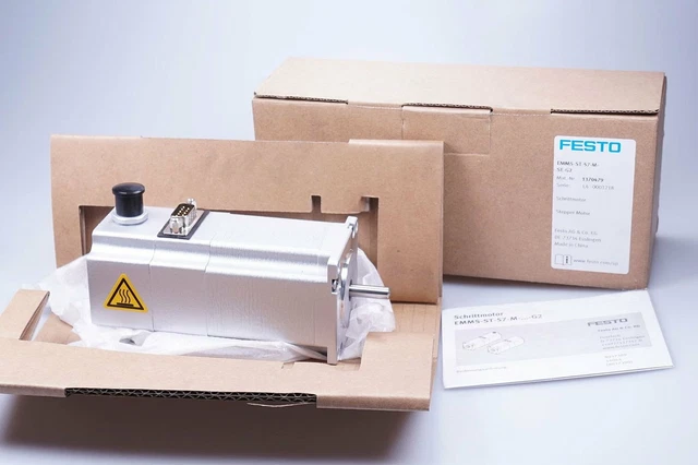 FESTO STEPPER MOTOR EMMS-ST-57-M-SE-G2 1370479 stepper motor original ...