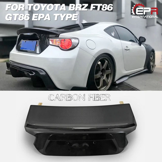 FOR TOYOTA FT86/GT86 SUBARU BRZ EPA-Style Carbon Rear Trunk Bootlid ...
