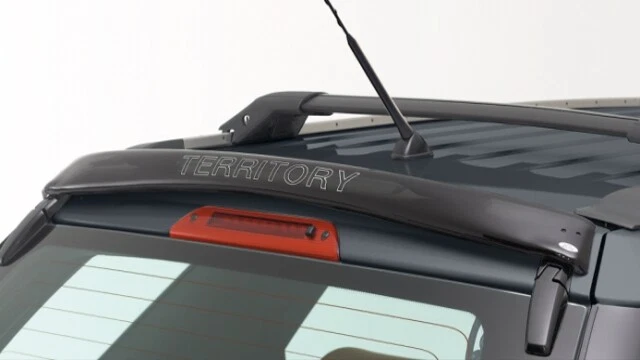 GENUINE FORD TERRITORY Rear Dust Deflector Tinted Acrylic SX SY SZ 2004 ...