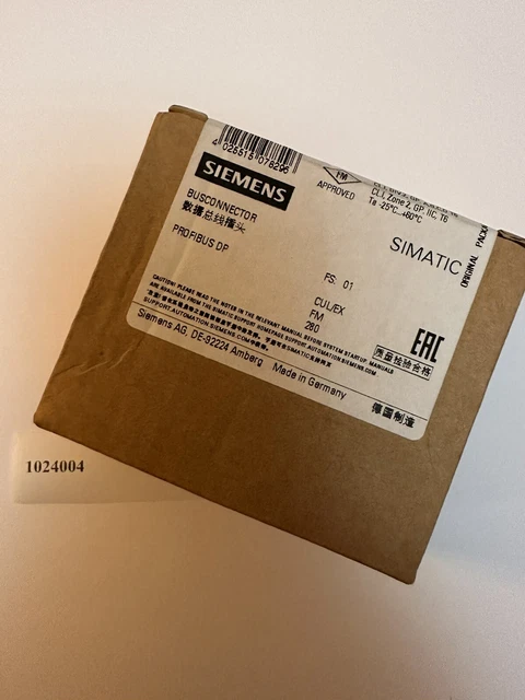 SIEMENS BUS CONNECTOR 6ES7972-0BB42-0XA0 SIMATIC PROFIBUS DP £20.00 ...