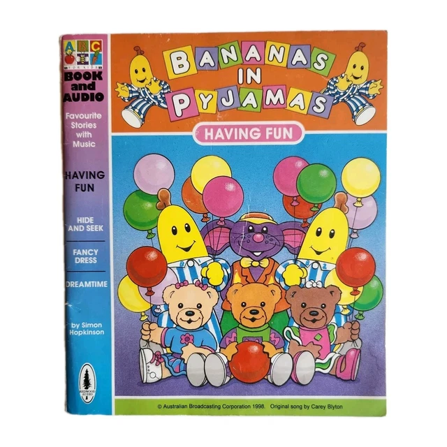 BANANAS IN PYJAMAS Having Fun (Paperback, 1998) Vintage Book ABC Kids ...
