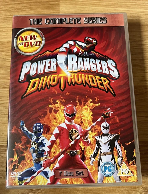 THE COMPLETE SERIES, Power Rangers Dino Thunder 7 Disc DVD Set £16.00 ...