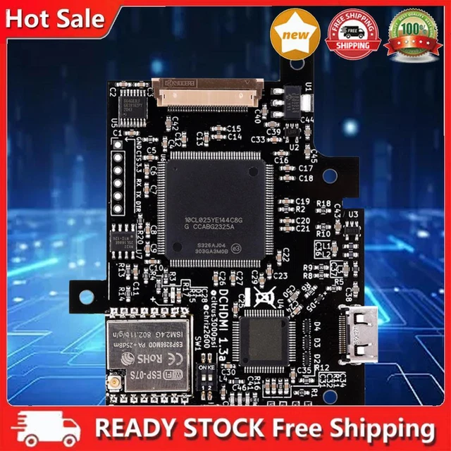 GAME CONSOLE HIGH Definition PCB Board 1080P Support for SEGA Dreamcast ...