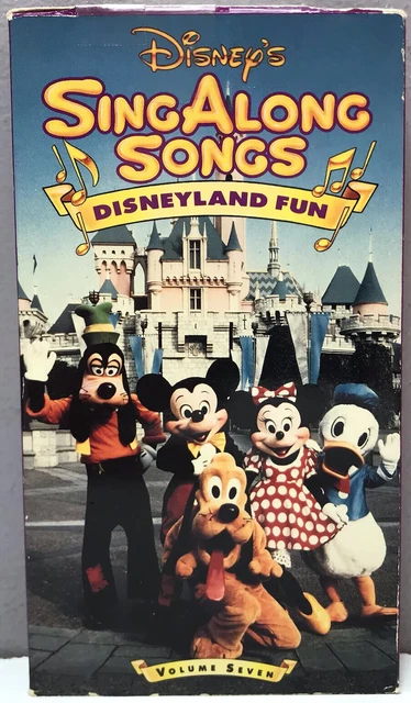 Disney Sing Along Songs Vhs Disneyland Fun It S A Small World Video