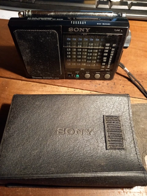 POSTE DE RADIO vintage Sony ICF SW20 EUR 15,00 - PicClick FR