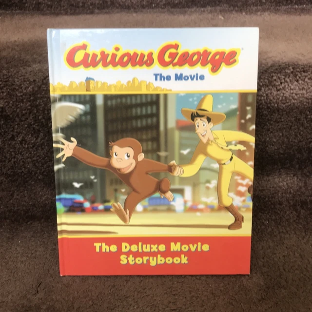 UNIVERSAL STUDIOS CURIOUS George The Movie The Deluxe Movie Storybook £ ...