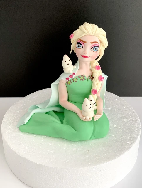 ELSA FROZEN Edible Birthday cake topper £42.99 - PicClick UK