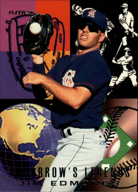 CARTE DE BASEBALL 1996 Fleer Tomorrow's Legends Anaheim Angels #2 Jim ...