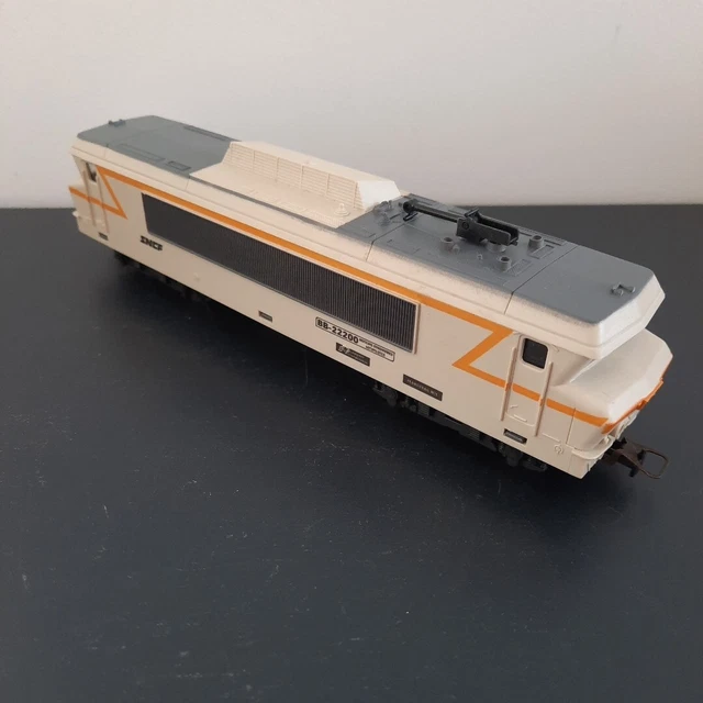 FOBBI HO LOCOMOTIVE Electrique Train BB-22200 SNCF Vintage Modelisme ...