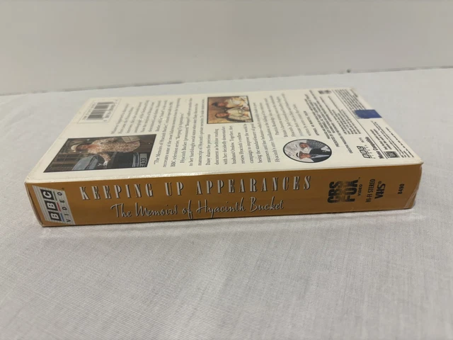 (NUOVO) KEEPING UP Appearances VHS Memoirs of Jacinth Bucket Roy Clarke ...