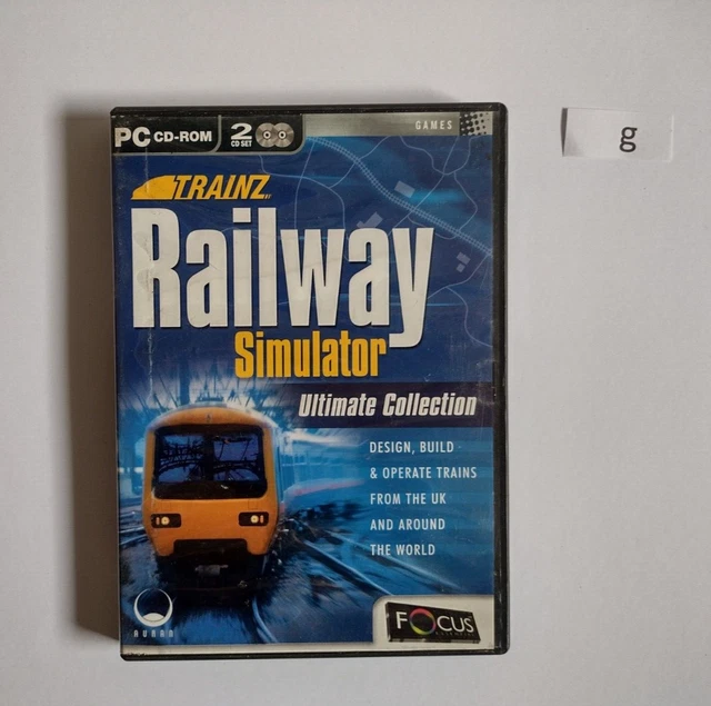 TRAINZ RAILWAY SIMULATOR Ultimate Collection PC CD-ROM - Train Railway ...