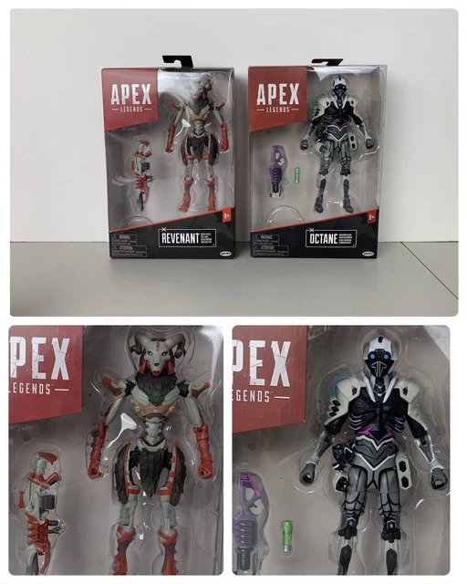 FIGURINE ARTICULÉE APEX Legends Revenant & Octane Jakks Pacific lot de ...