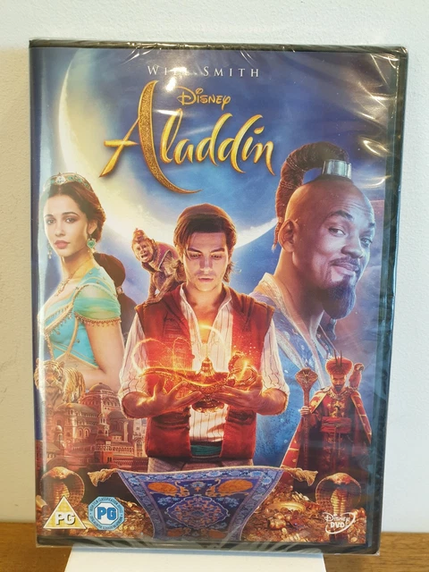 DISNEY ALADDIN (DVD, 2019) New And Sealed. Will Smith PG £1.75 ...
